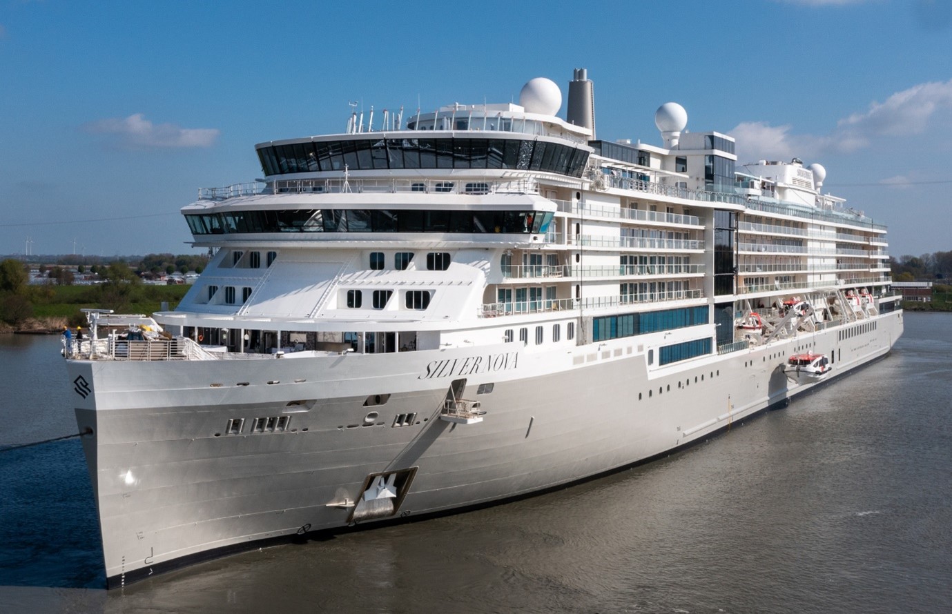 Silversea Float Out Ultra-Luxury Ship Silver Nova